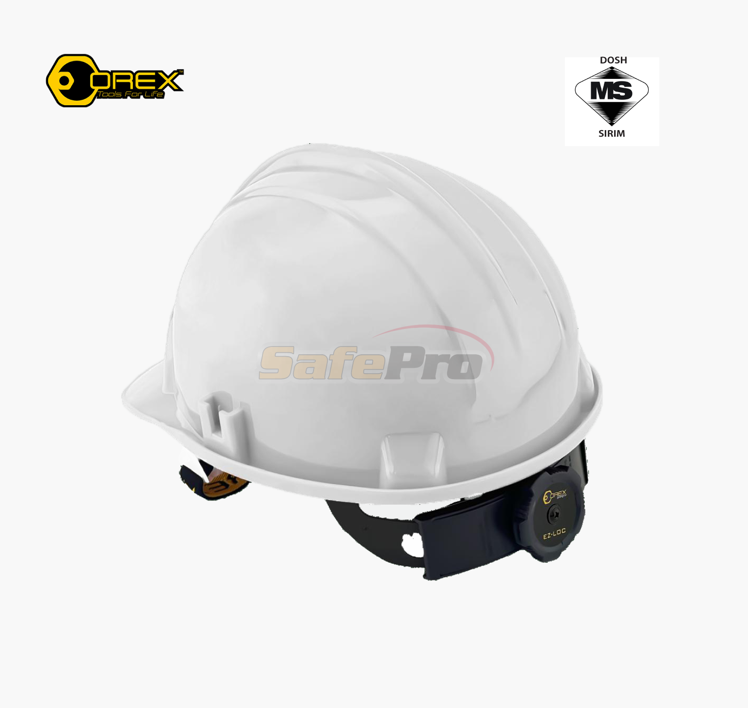 OREX SAFETY HELMET RATCHED LOCK | SafePro