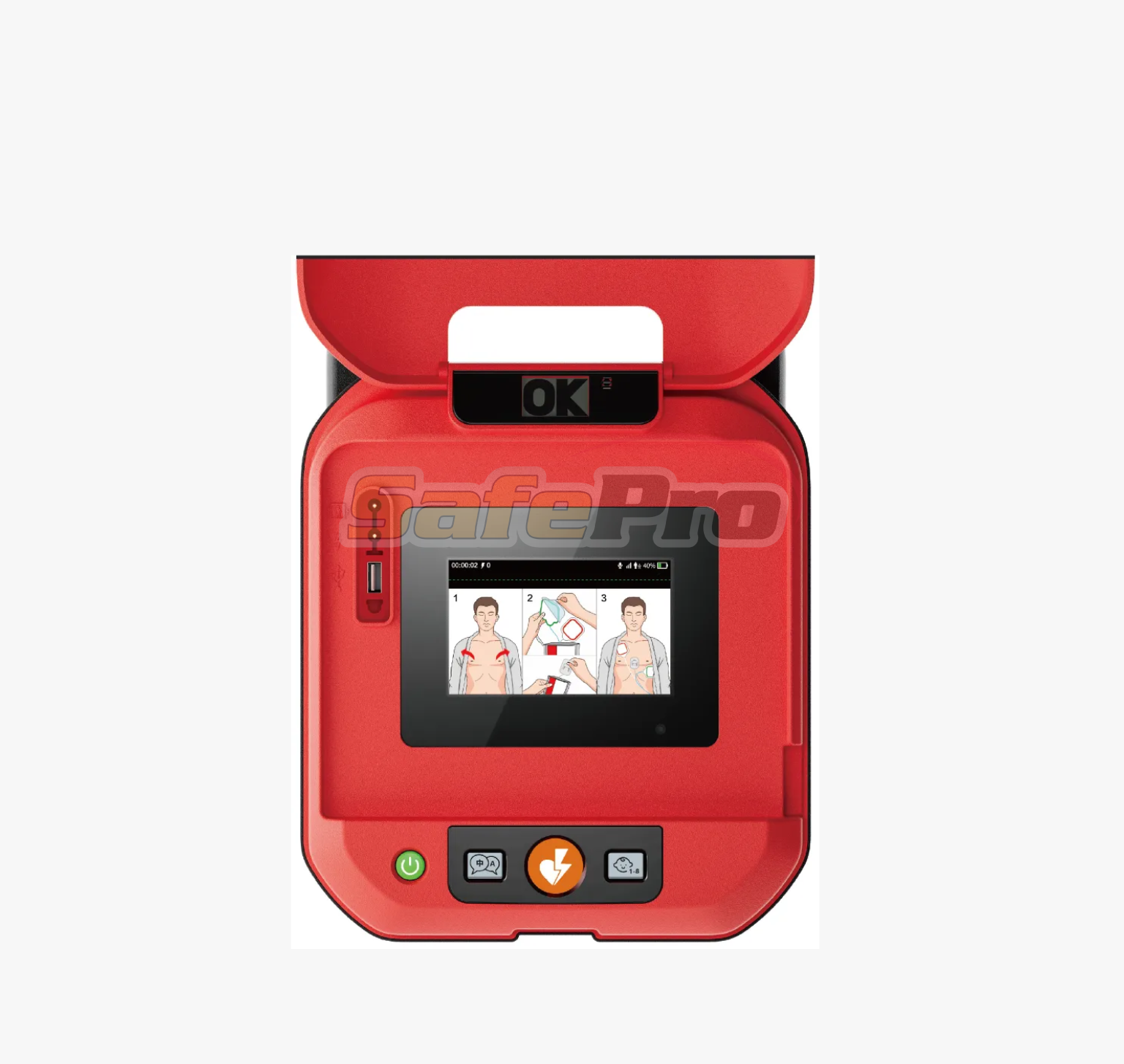 YUWELL HEARTSAVE Y8(SCREEN) PRIMEDIC SEMI AUTOMATED EXTERNAL ...